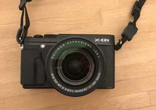 Fujifilm x-e2s + объектив xf 18-55 1:2.8-4 R LM