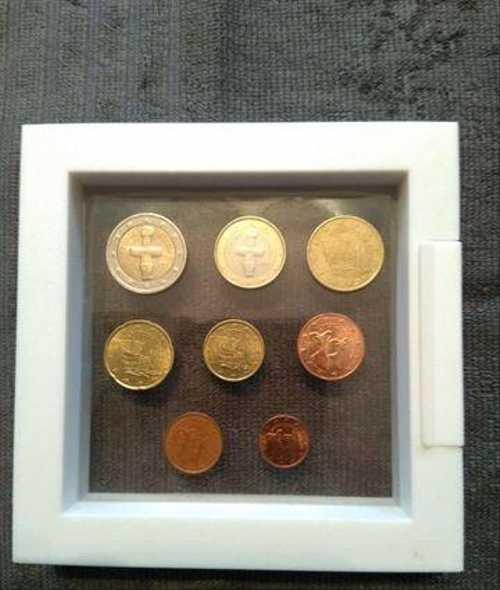 Монеты евро наборы всех стран