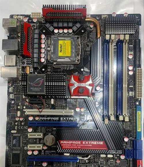 Asus Rampage Extreme + Kingston HyperX DDR3 8 Gb