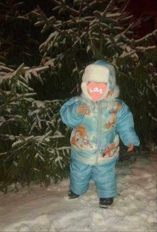 Детский зимний костюм для мальчика