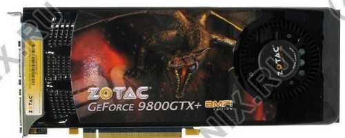 Видеокарта Zotac GeForce 9800 GTX+ 512 Мб gddr3