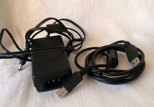 Блок питания сканера с usb кабелем