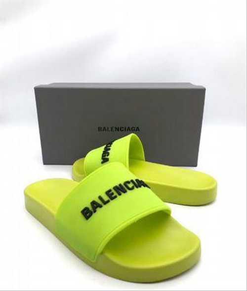 Balenciaga Pool мужские шлепанцы