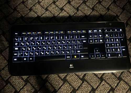 Клавиатура Logitech Wireless Illuminated Keyboard