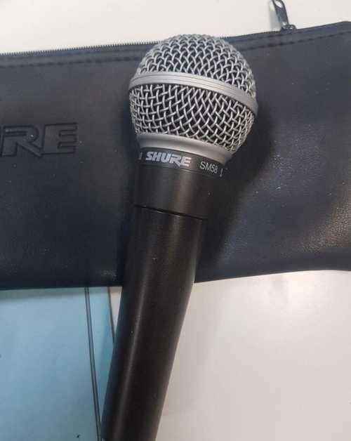 Микрофон Shure SM58 (оригинал Мексика)