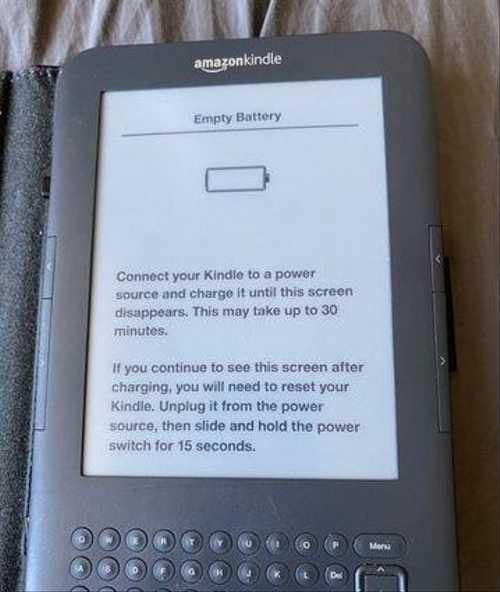 Электронная книга amazon kindle keyboard