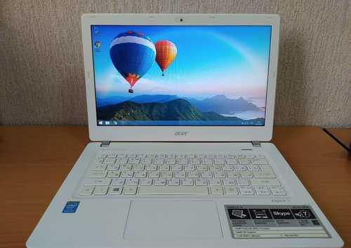 Ультрабук Acer V3 белый 13.3" 4GB HDD 500GB