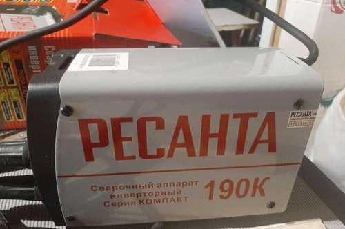 Сварочный инвертор ресанта 190к