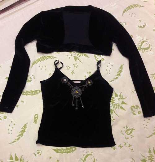 Кофта с балеро