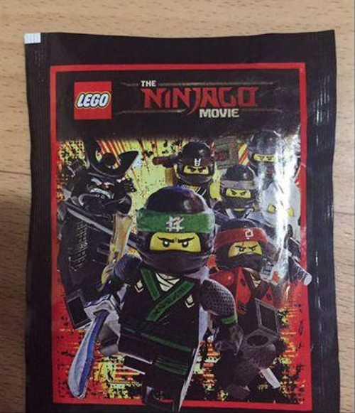 Наклейки lego ninjago movie новые