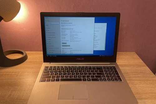 Ноутбук asus Zenbook UX52V