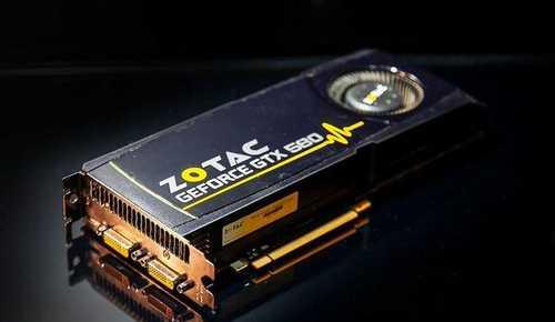 Видеокарта Zotac GTX 580