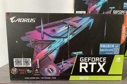 Видеокарта Gigabyte RTX 3070 Aurus Master