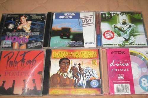 CD компакт диски музыкальные
