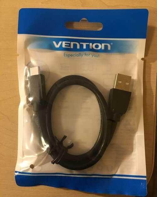 Кабель USB 2.0 - Type-C, 50 cm