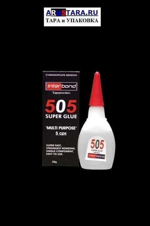 Супер клей interbond -505 20г