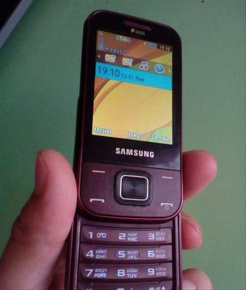 Слайдэр Samsung 2 sim