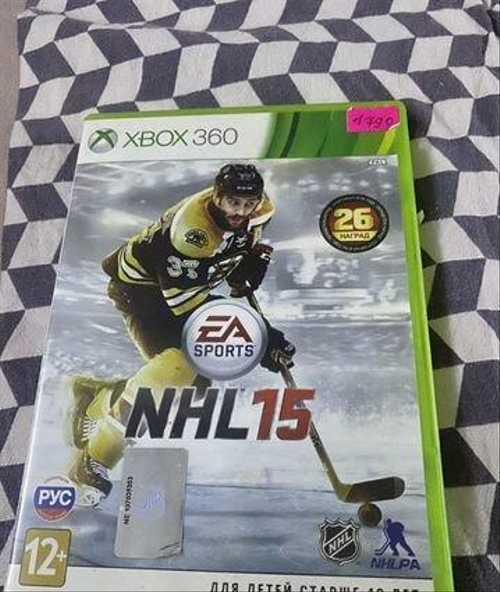 Игра NHL 15 xbox 360 Лицензия