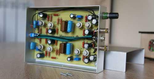 Фонокорректор на германиевых транзисторах
