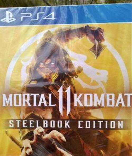 Mortal Kombat 11 Steelbook Edition Ps4 Ps5 новый Festima Ru