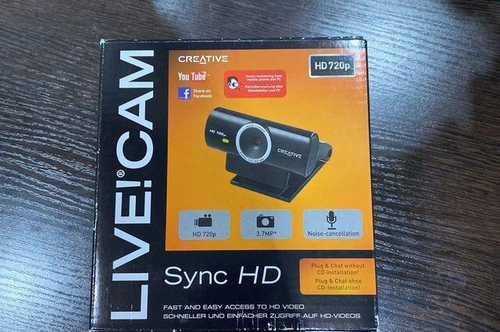 Веб-камера Creative Sync HD live cam 720