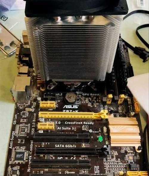 Intel core i7 4770k Asus z87-k ddr3 corsair vengea