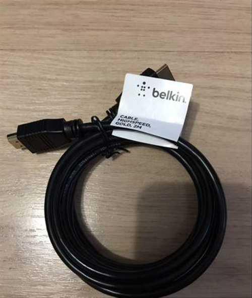Кабель hdmi belkin 2 м