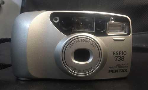 Плёночный фотоаппарат pentax Espio 738