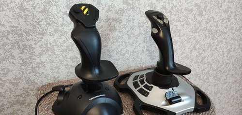 Джойстики Logitech и Thrustmaster