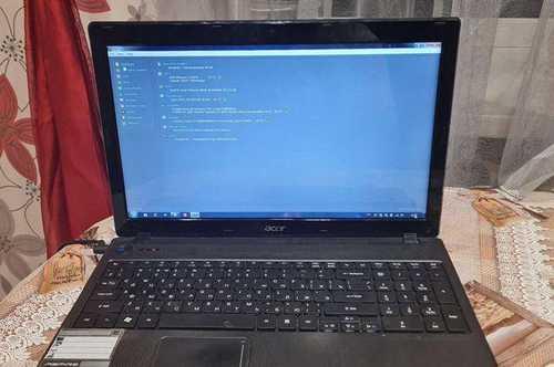 Ноутбук Acer Aspire 5552 (PEW76) AMD Phenom II