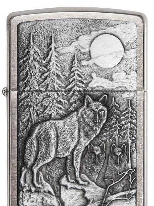 Зажигалка zippo wolf