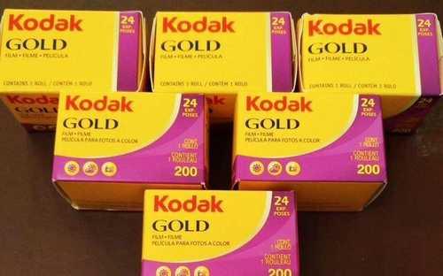 Фотопленка 35мм цветная Kodak Gold