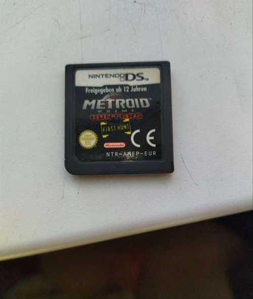 Картридж для Nintendo DS Metroid prime hunters