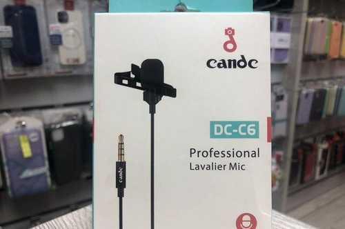 Микрофон петличный Candc DC-C6
