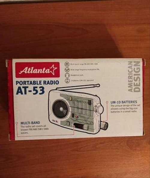 Радиоприемник Atlanta новый