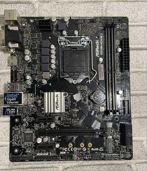 MicroATX ASRock H310M-HDV/M.2 гарантия