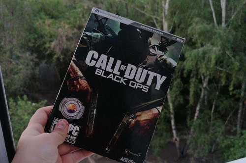 DVD, PC диск Call of Duty Black ops