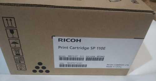 Картридж ricoh sp110e новый для Ricoh SP 111