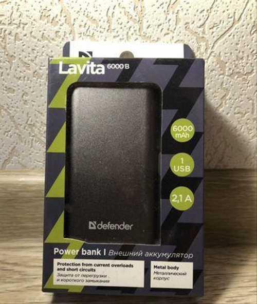 Powerbank 6000 mAh