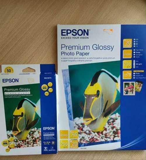 Фотобумага epson