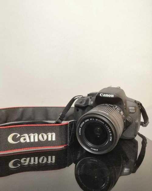Canon 700d kit18-55stm