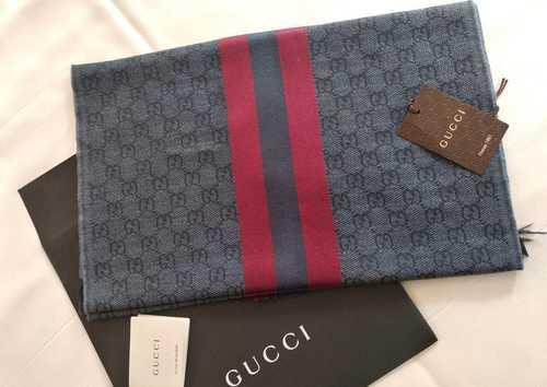 Gucci мужской шарф