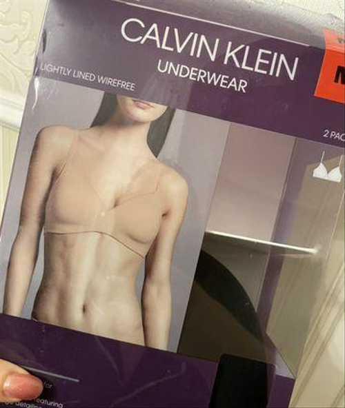 Бюстгалтер без косточек Calvin klein