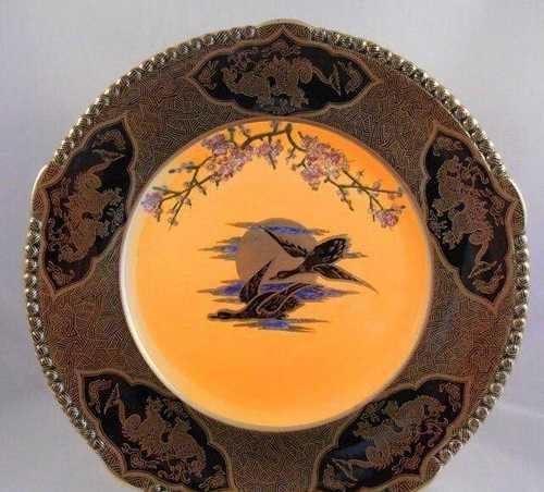 Антикварная тарелка в японском стиле, Англия