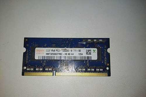 2Gb DDR3 SO-dimm PC-10600 Hynix