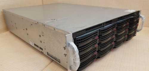 3U/2xE5-2609v2/X9DRD-A/16HDD3.5/SAS9201-16i/2x800W