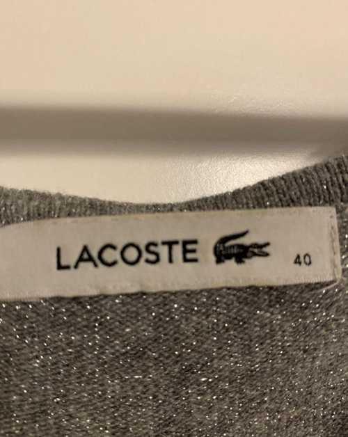 Кофта туника «Lacoste”