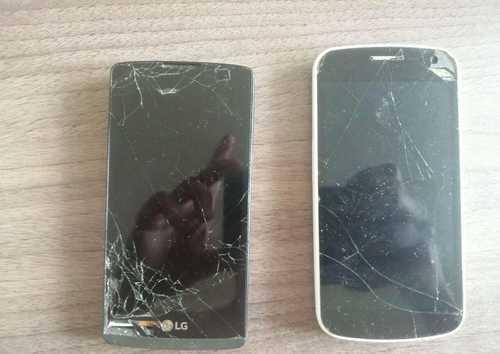 Телефон LG h324 и Samsung nexus (на запчасти)