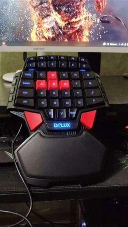 Игровая клавиатура Delux t9