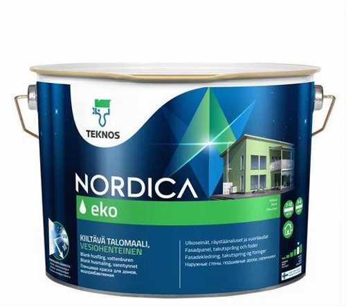 Краска для деревянных домов Nordica Eco